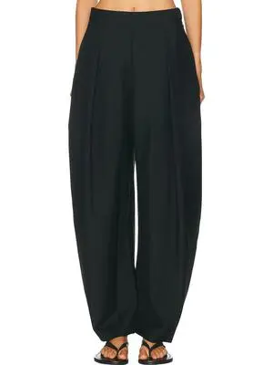 RÓHE Puck Sculptural Tailored Trouser - Black