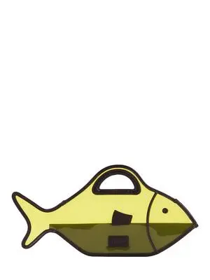 Staud Cleo Fish Basket Bag - Citron