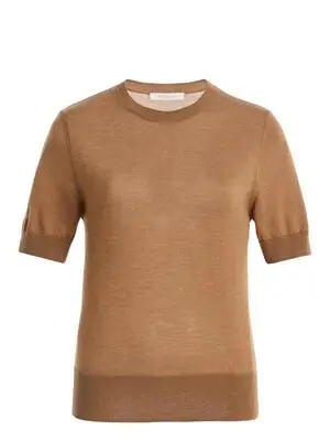 FAVORITE DAUGHTER The Good Sport Wool Top - Brown