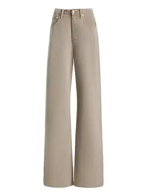 AGOLDE Agolde Vintage Rigid Mid-Rise Loose Wide-Leg Jeans Brown