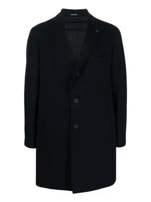 Tagliatore Single-breasted Coat - Blue