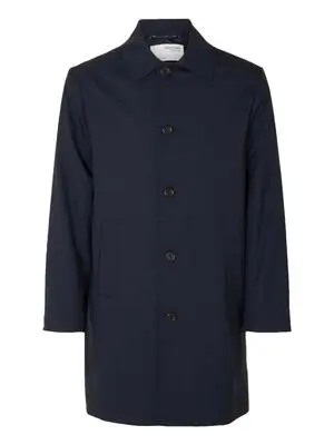 SELECTED Long Sleeve Coat - Black