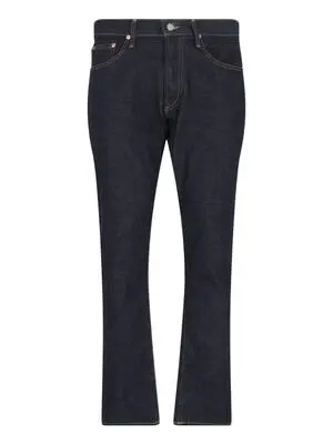 Polo Ralph Lauren Logo Patch Denim Jeans - Black