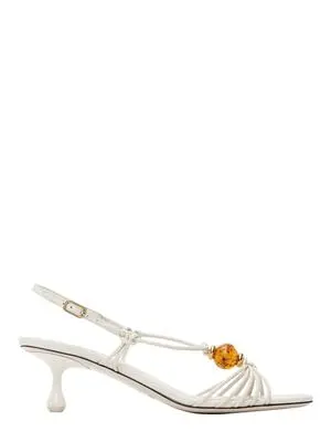 JIMMY CHOO Lova 50 High-heeled Sandals - Latte