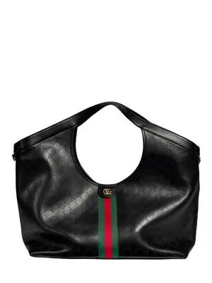 Gucci Giglio Large Tote Bag - Black