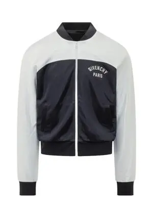 Givenchy Two-toned Zipped Track Jacket - No