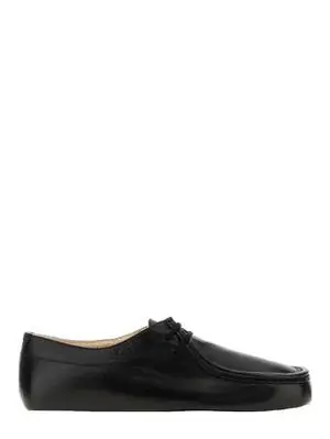 JIL SANDER Lace-up Flat Sole - Black