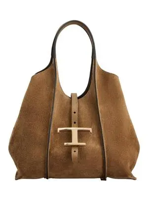 TOD'S Double-handle Shoulder Bag - Brown
