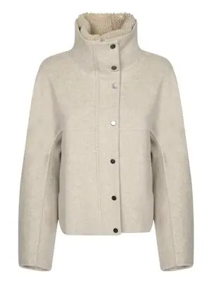 BRUNELLO CUCINELLI Brunello Cucinelli High-Neck Long-Sleeve Padded Jacket