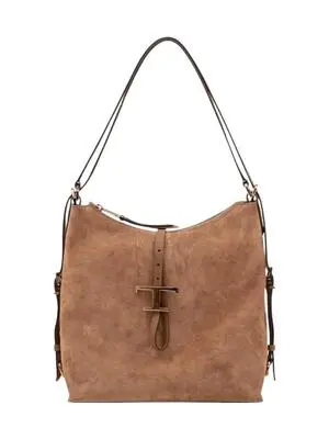 TOD'S Timeless Small Shoulder Bag - Brown