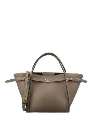 TOD'S Timeless Small Tote Bag - Brown