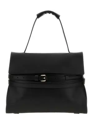 Moschino Top Handle Shoulder Bag - Black