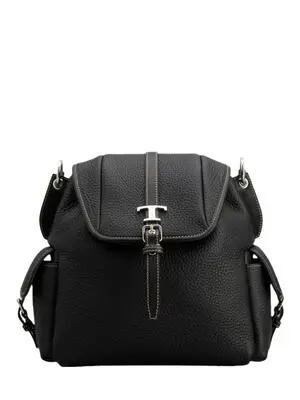 TOD'S Timeless Buckle-fastening Backpack - Black