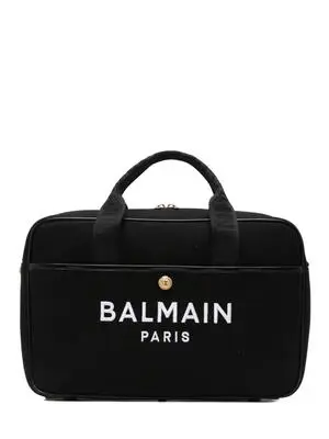 Balmain Logo-print Changing Bag - Black