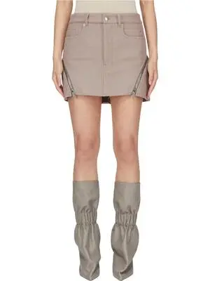 Rick Owens Rick Owens Belted Midi Skirt Rose