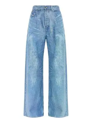 DIESEL® 1996 D-sire-fsi Wide-leg Jeans - Blue