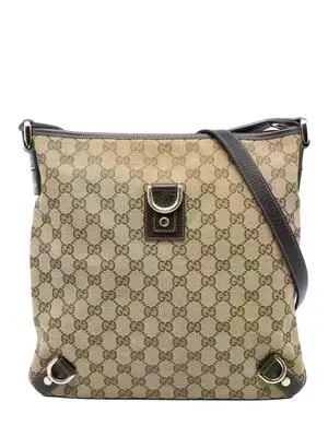 Gucci Gg Canvas Abbey D Ring Crossbody Bag - Neutrals