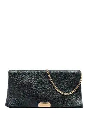 Burberry Medium Grained Calfskin Mildenhall Crossbody Bag - Black