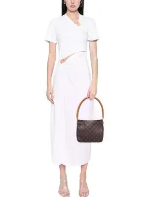 LOUIS VUITTON Monogram Looping Mm Shoulder Bag - Brown