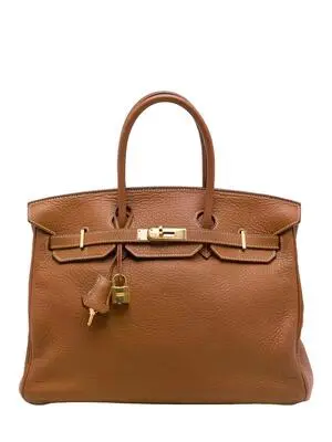 HERMÈS Hermès 35cm Togo Leather Birkin Rotonde Handbag