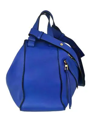 Loewe Loewe Hammock Two-Way Tote Bag Blue