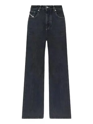 DIESEL® Diesel 1996 D-Sire Wide-Leg Jeans Black