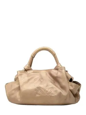 Loewe Metallic Nappa Aire Hobo Bag - Gold