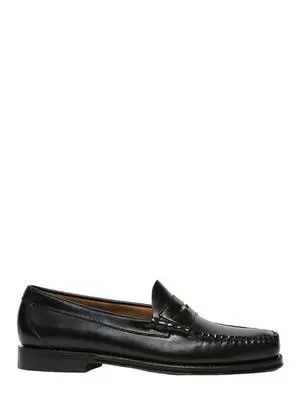 G.H.BASS Weejuns Anniversary Larson Penny Loafers - Black