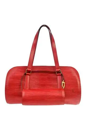 LOUIS VUITTON Epi-leather Soufflot Tote Bag - Red