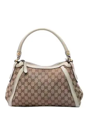 Gucci Gg Canvas Scarlett Handbag - Neutrals