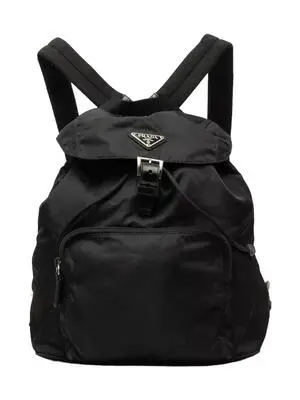 Prada Tessuto Backpack - Black