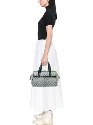 LOUIS VUITTON Monogram Mini Lin Josephine Gm Handbag - Grey