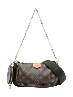 LOUIS VUITTON Monogram Multi Pochette Accessoires Satchel - Brown