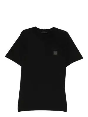 Stone Island Logo-patch T-shirt - Black