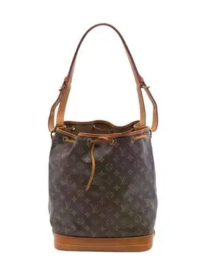 LOUIS VUITTON Monogram Noe Gm Bucket Bag - Brown