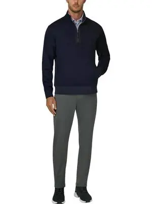 BOGGI MILANO Boggi Milano Wool Blend Quarter-Zip Sweatshirt