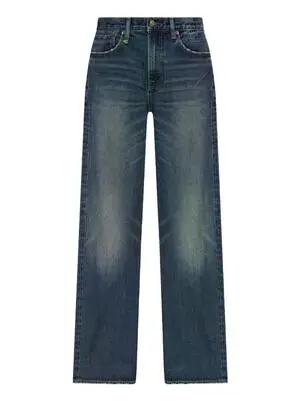 R13 D'arcy Wide-leg Jeans - Blue