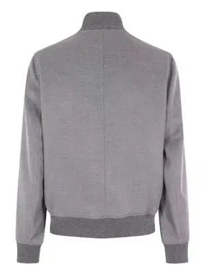 Brunello Cucinelli Wool Button-up Jacket - Grey