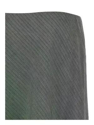 Alberta Ferretti Maxi A-line Skirt - Grey