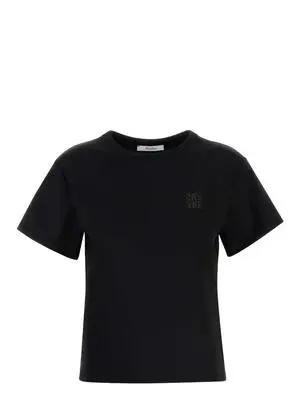 Max Mara Max Mara Quagga Short-Sleeve T-Shirt Black