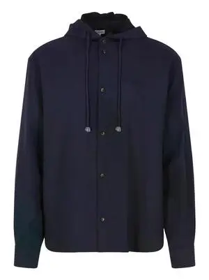 LOEWE Anagram Hooded Shirt