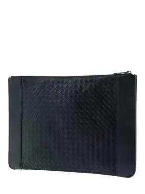 Bottega Veneta Nappa Intrecciato Clutch Bag - Black