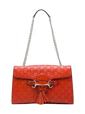 Gucci Medium Emily Shoulder Bag - Orange