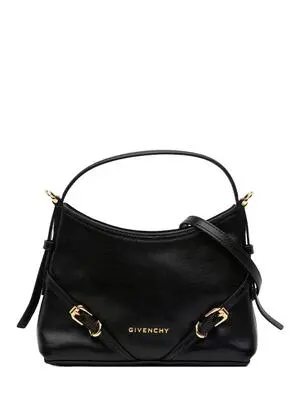 Givenchy Nano Voyou Leather Satchel - Black
