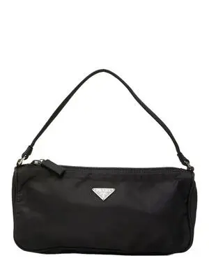 Prada Tessuto Shoulder Bag - Black