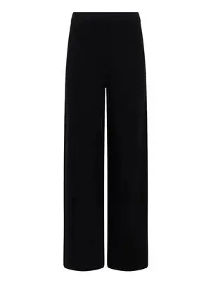 Max Mara Straight-leg Trousers - Black