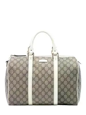 Gucci Gucci GG Supreme Joy Boston Bag White