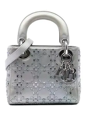 Dior 2017 Mini Lady Satchel - Grey