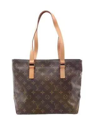 LOUIS VUITTON Monogram Cabas Piano Tote Bag - Brown
