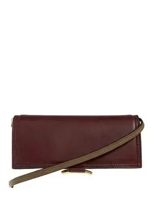 WANDLER Ida Trio Leather Shoulder Bag - Red